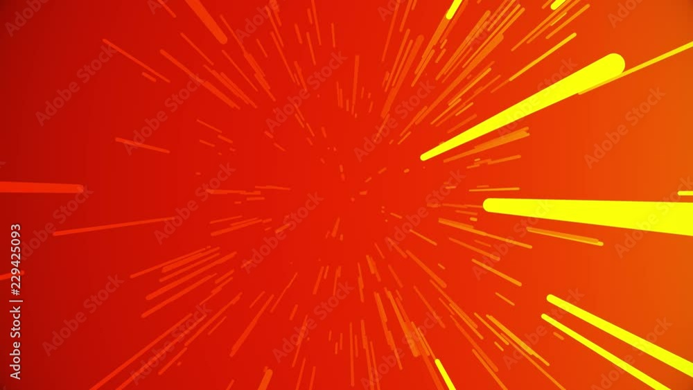 Video „Animation flying light streaks and lines. Abstract background ...