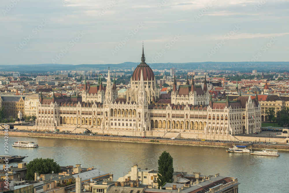 Hungarian Parliament Building in Budapest, One of the most beautiful ...