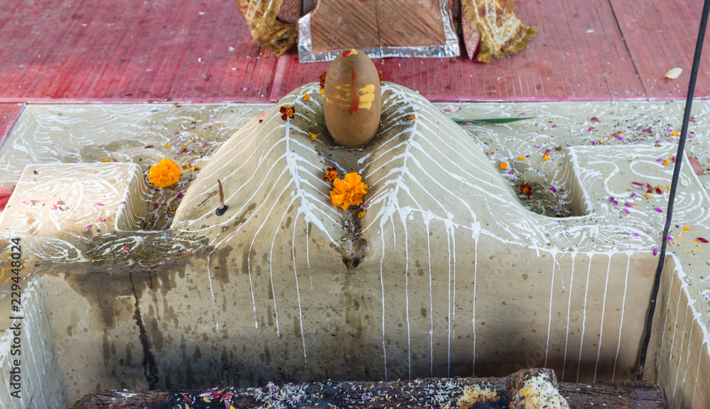 Details of the Dhuni after the fire ceremony Stock Photo | Adobe Stock