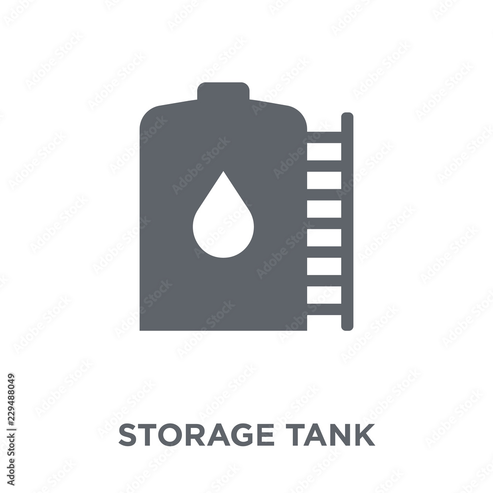 storage Tank icon from Industry collection. Stock Vector | Adobe Stock