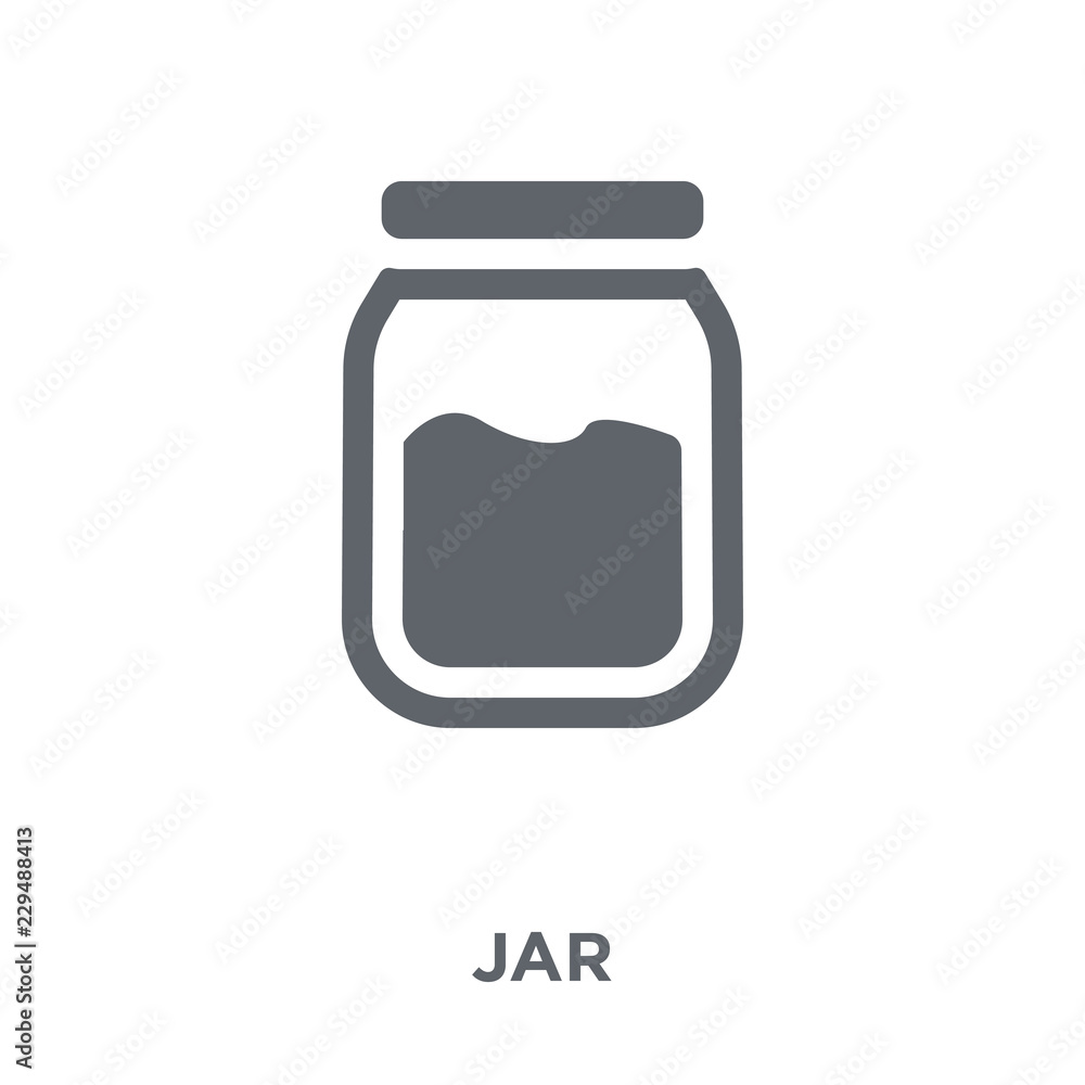 jar icon from collection. Stock Vector | Adobe Stock