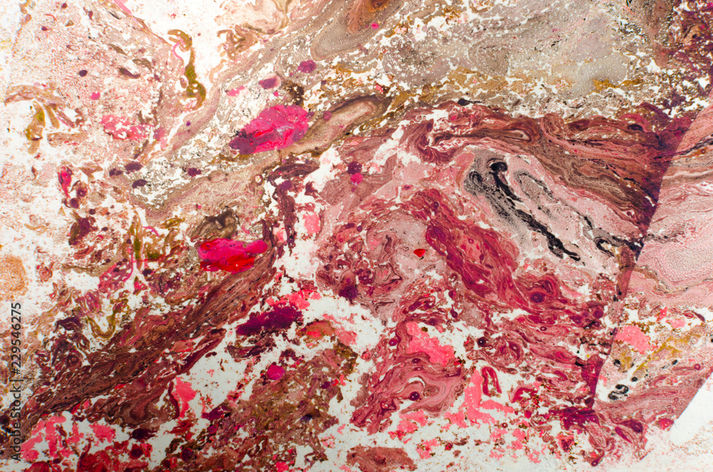 Abstract background for text or image. Ebru technique. Modern art ...