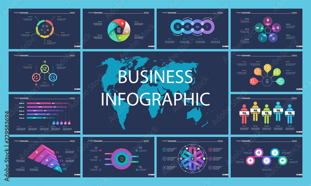 Creative business infographic design for management concept. Can be ...