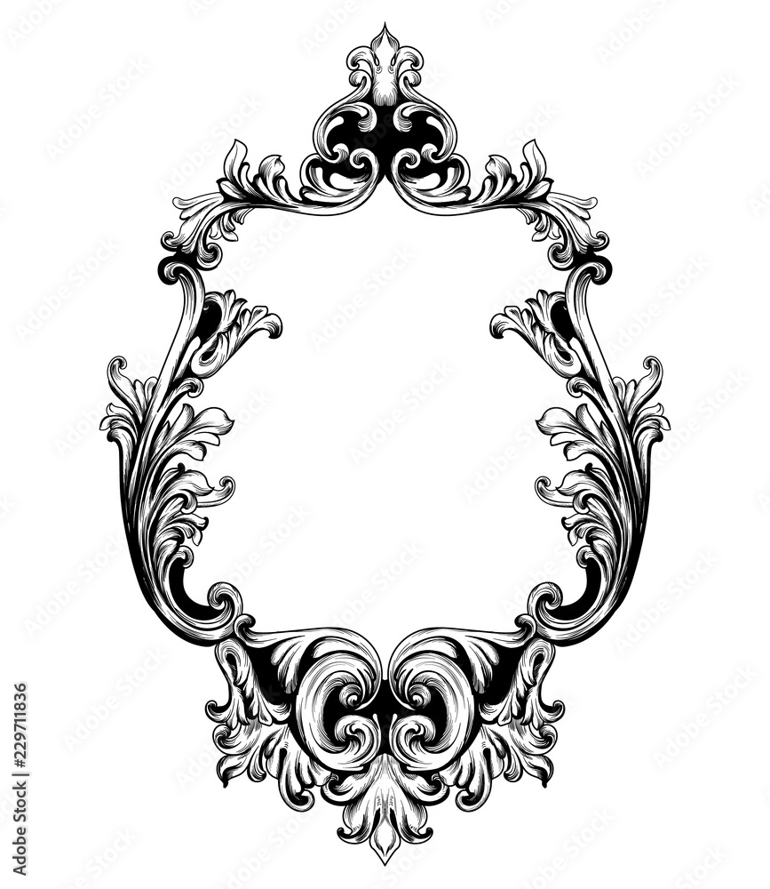 Mirror Frame Vector