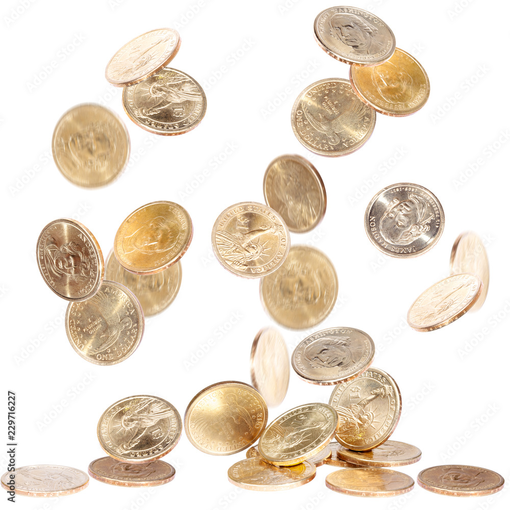 American Coins Falling