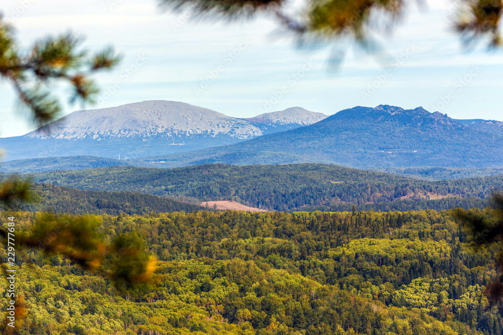 Mount Yamantau, the highest peak of the South Urals Bashkortostan ...