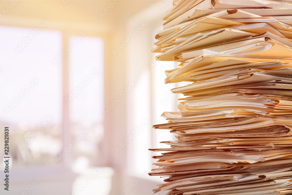 Documents accounting assessment assignment background Stock Photo ...