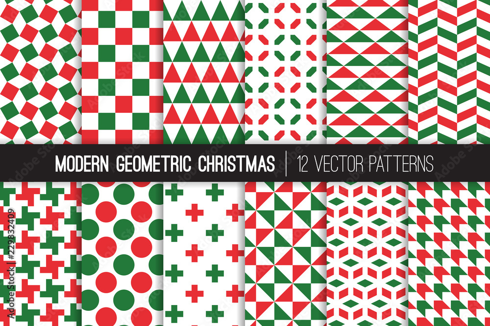Modern Christmas Patterns