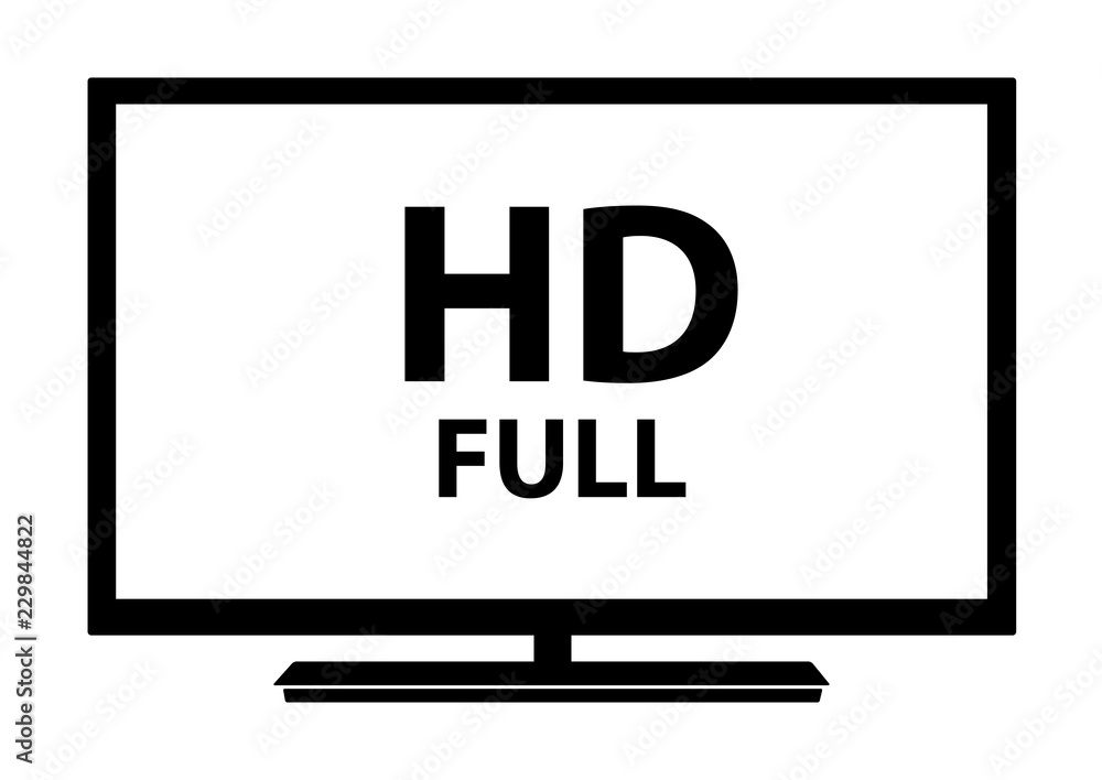 Lcd Tv Vector