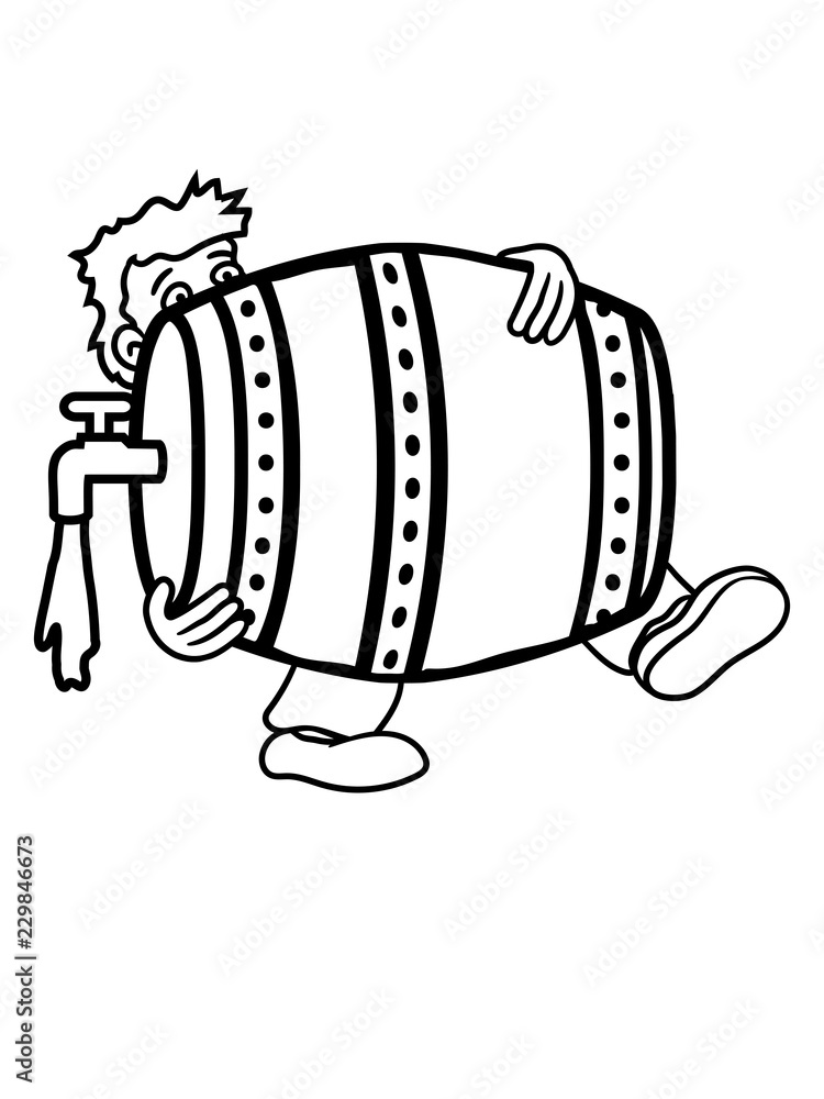 fass bier trinken durst saufen party feiern oktoberfest betrunken ...