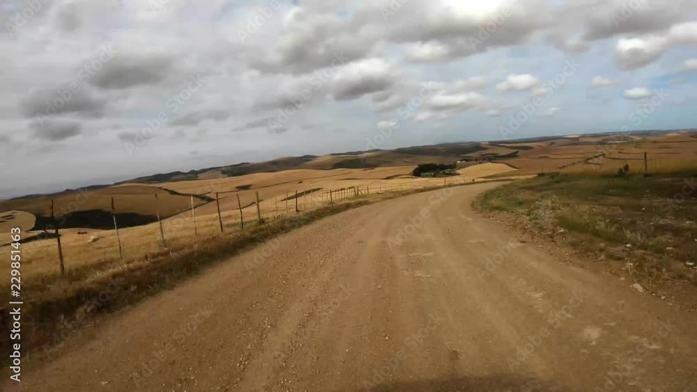 A visit to the Over-berg District, Western Cape, South Africa. Farm ...