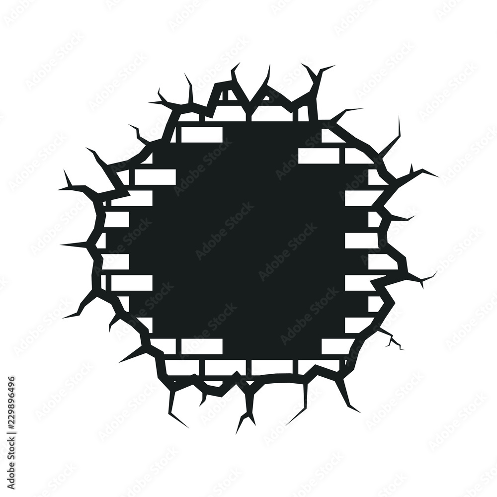 Hole In Wall Clipart
