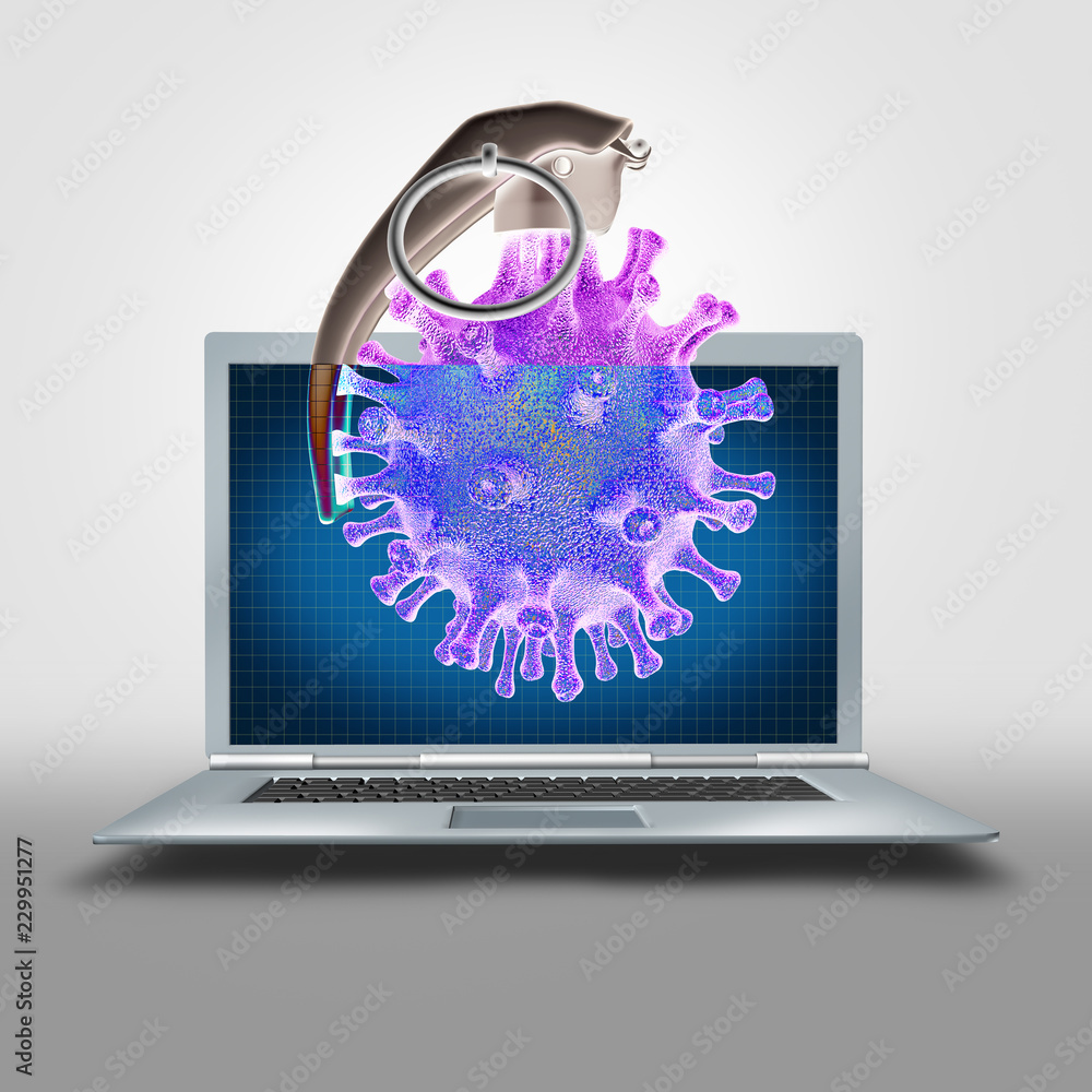 Time Bomb Virus Computer