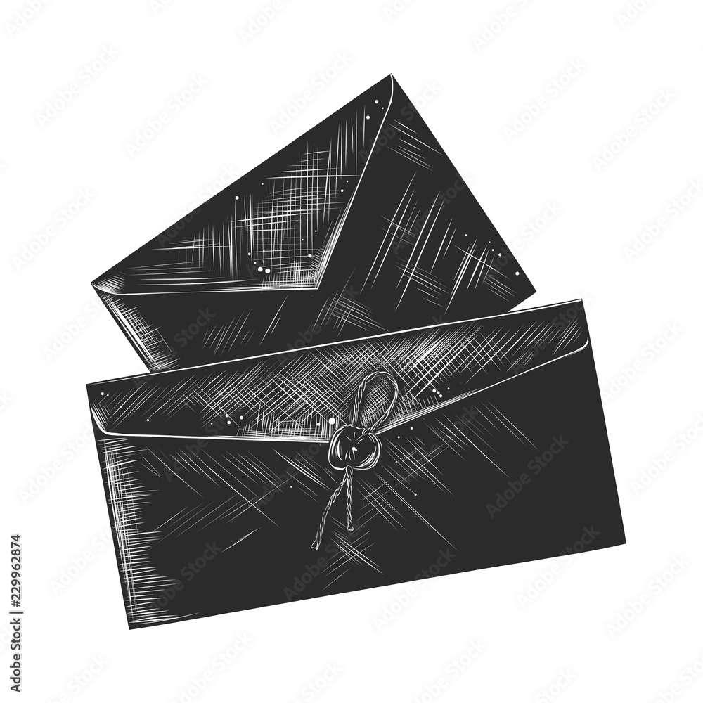 Vector engraved style illustration for posters, decoration and print ...