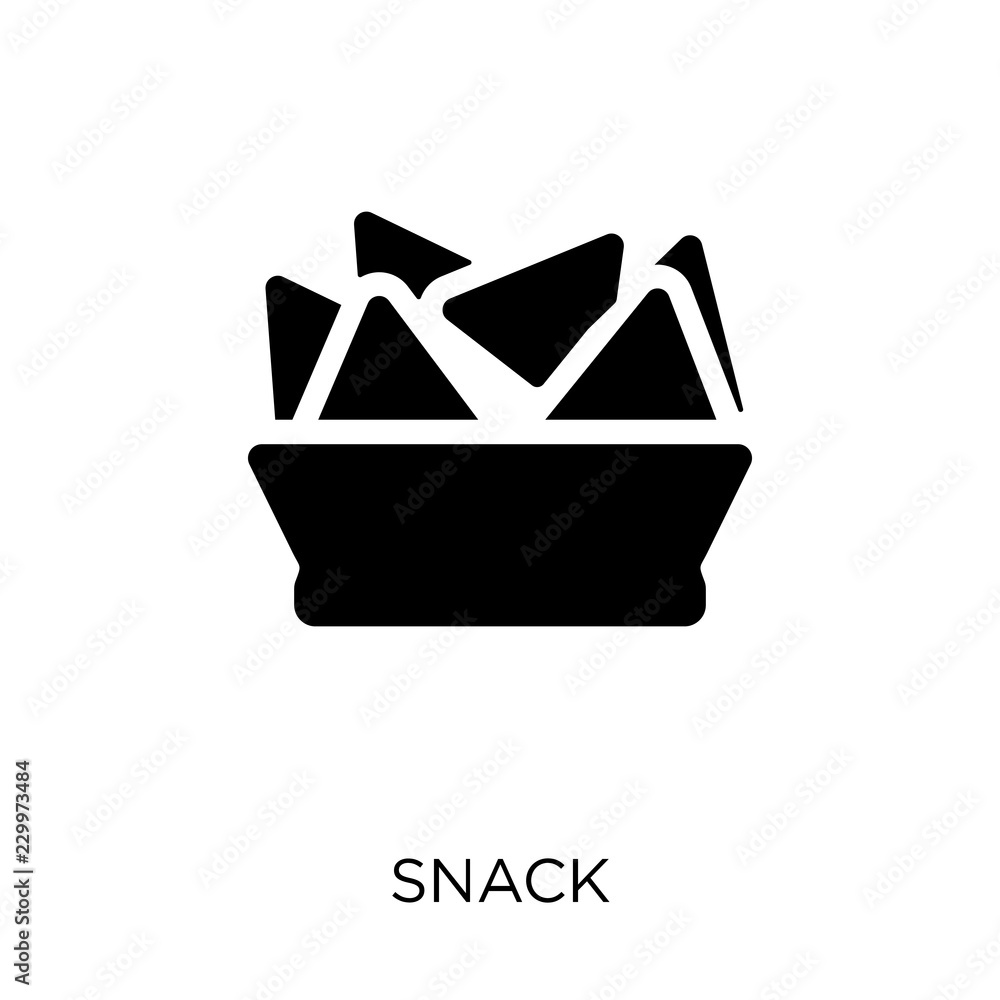 Snack icon. Snack symbol design from Birthday and Party collection ...