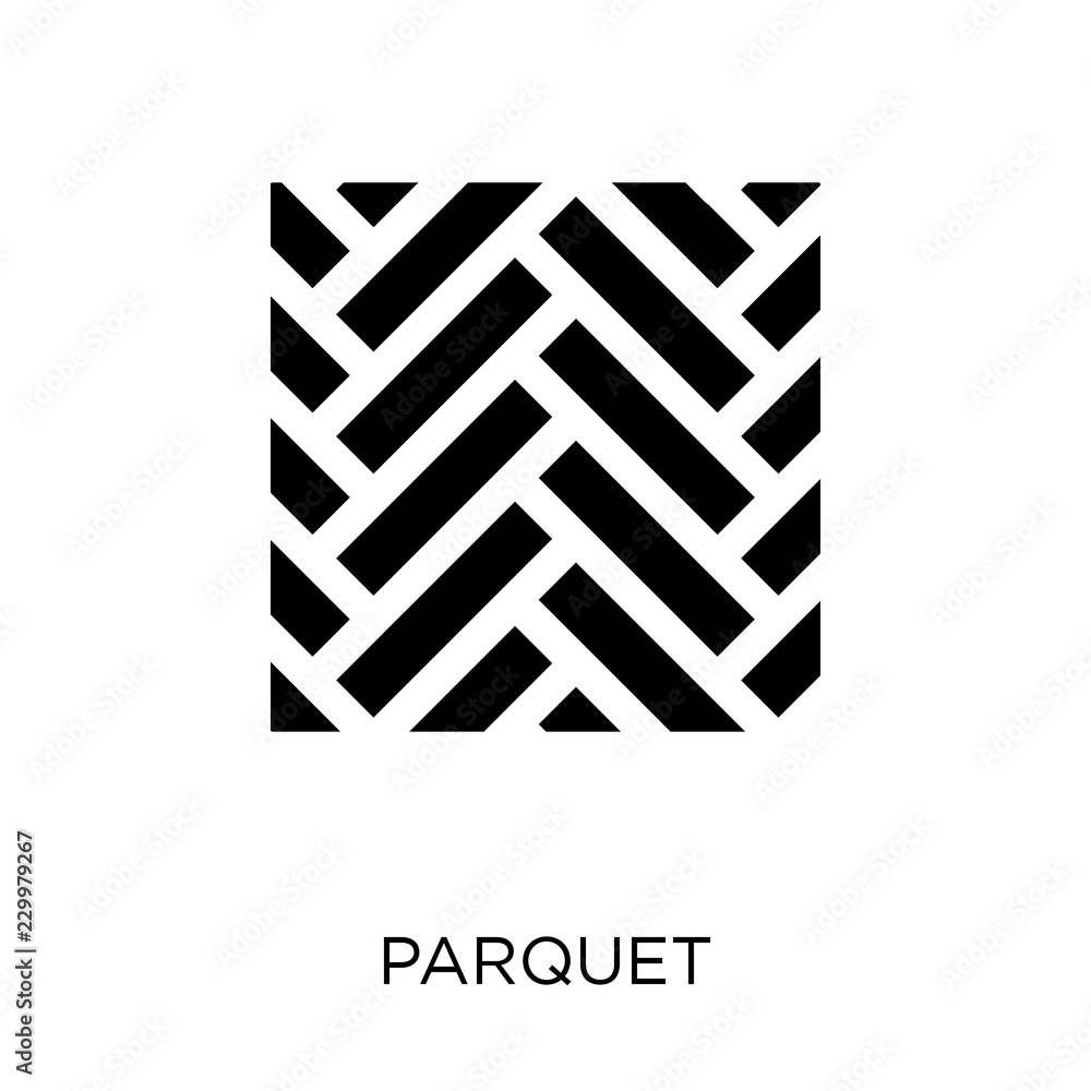 Parquet icon. Parquet symbol design from Construction collection. Stock ...