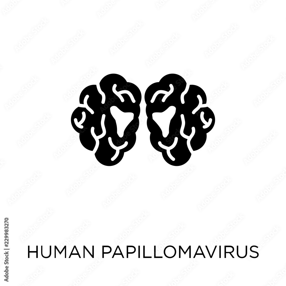 Human papillomavirus (HPV) icon. Human papillomavirus (HPV) symbol ...