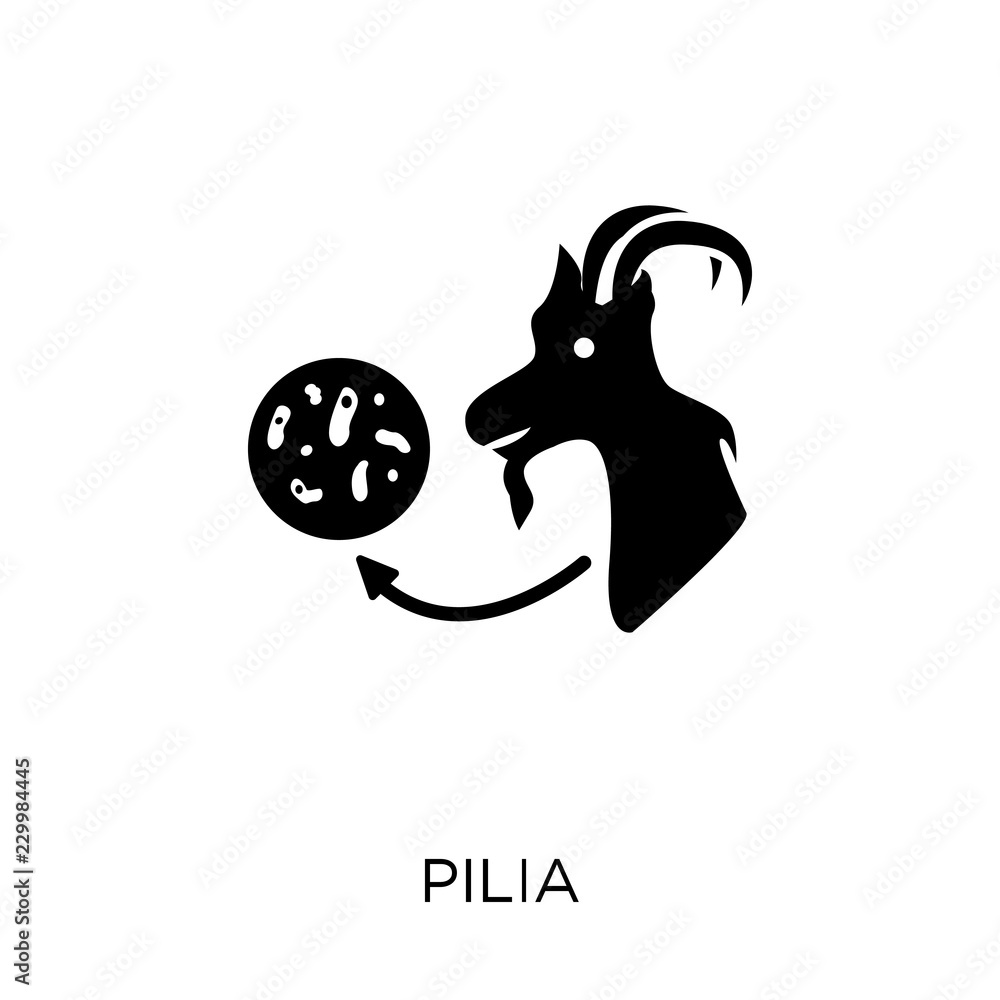 Pilia icon. Pilia symbol design from Diseases collection. Stock Vector ...