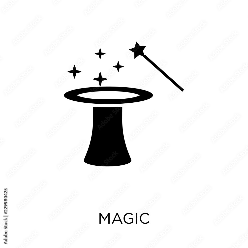 Magic icon. Magic symbol design from Fairy tale collection. Stock ...