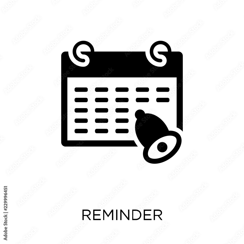 Reminder Icon Vector