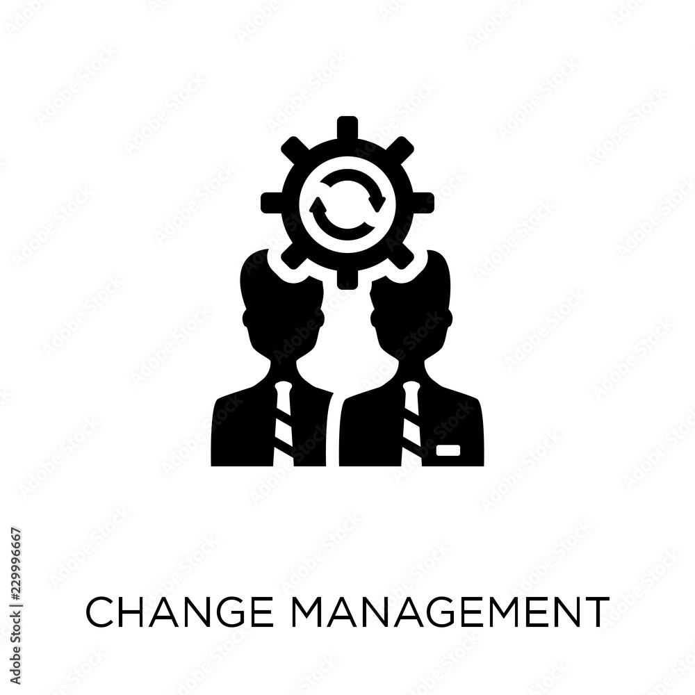 Change management icon. Change management symbol design from Time ...