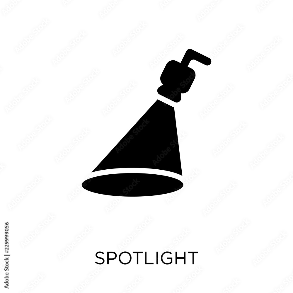 Spotlight Icon Vector