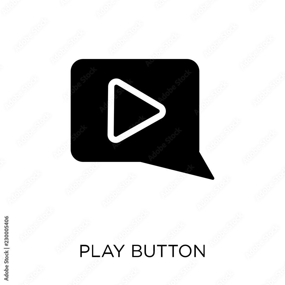 Play Button icon. Play Button symbol design from User interface ...