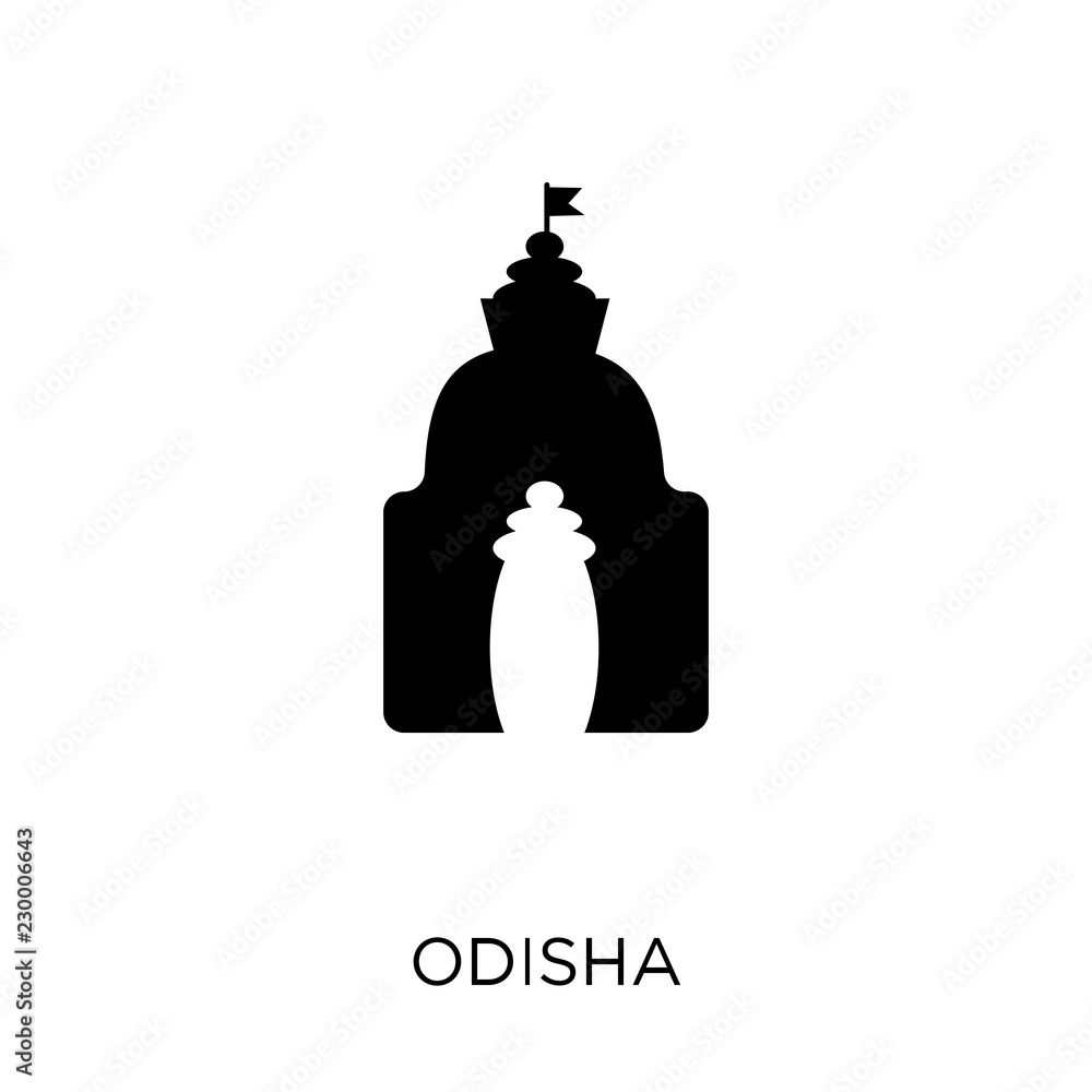 odisha icon. odisha symbol design from India collection. Stock Vector ...