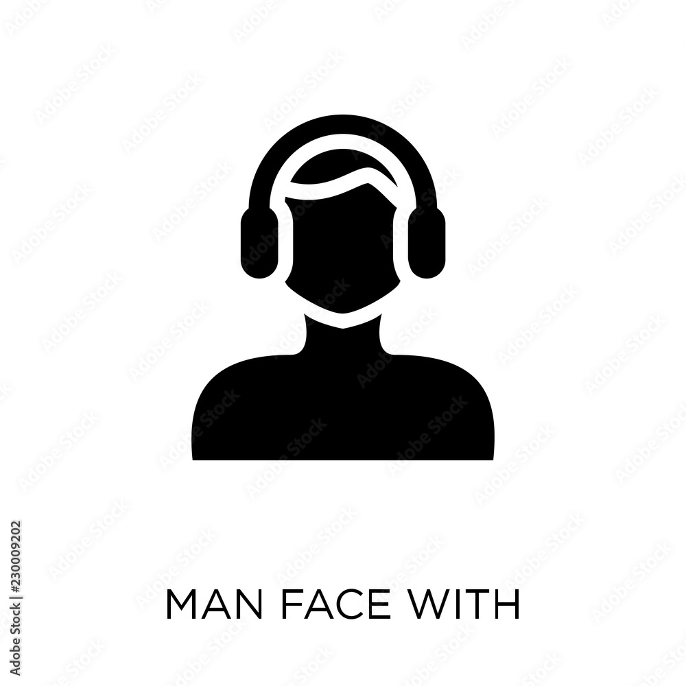 Headset Icon Person