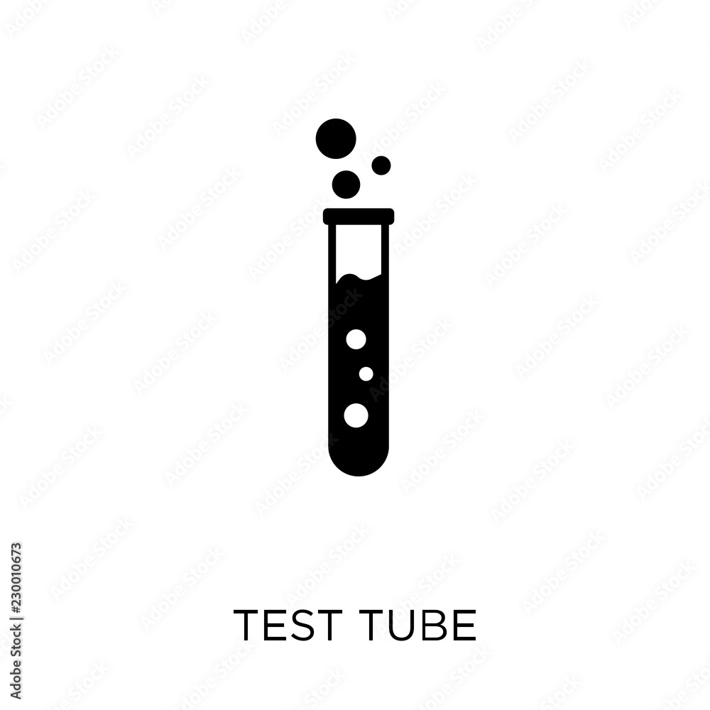 Test tube icon. Test tube symbol design from Science collection. Stock ...