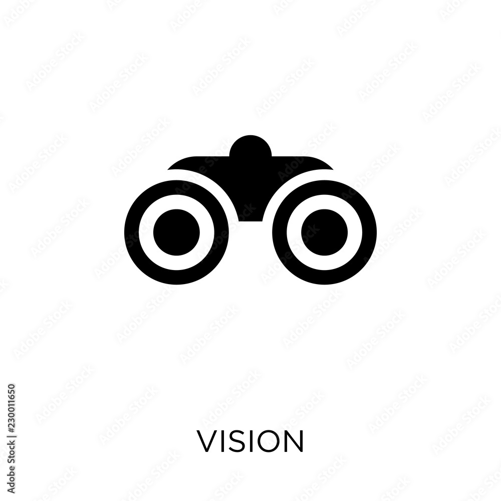 Vision icon. Vision symbol design from Startup collection. Stock Vector ...