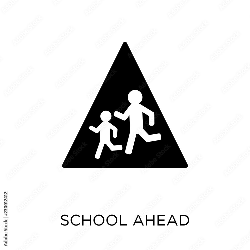 School Ahead Sign Icon School Ahead Sign Symbol Design From Traffic school-ahead-sign-icon-school-ahead-sign-symbol-design-from-traffic