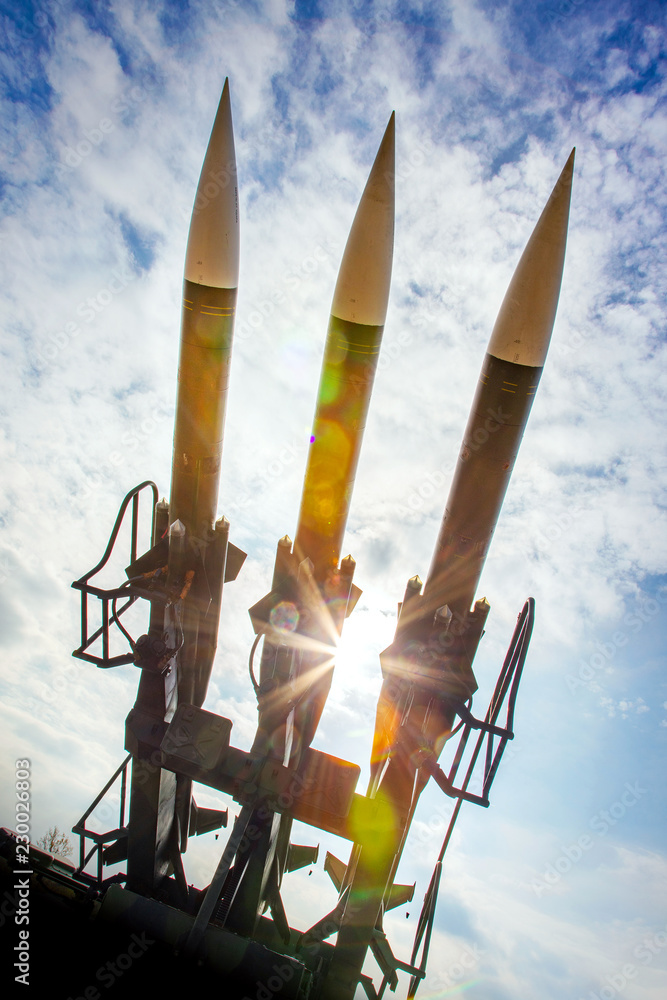 war and weapon - army artillery - tactical ground-air ballistic ...