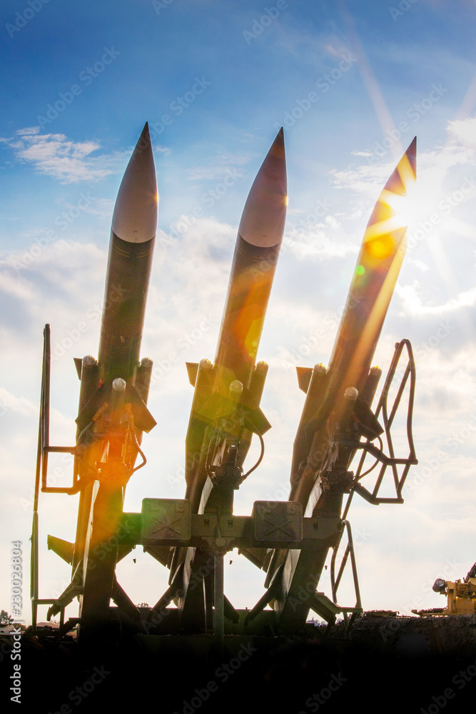 war and weapon - army artillery - tactical ground-air ballistic ...