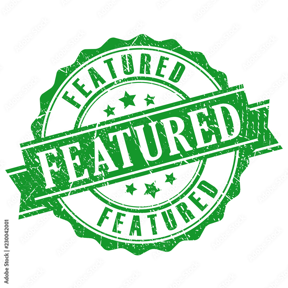 Featured product vector stamp Stock Vector | Adobe Stock