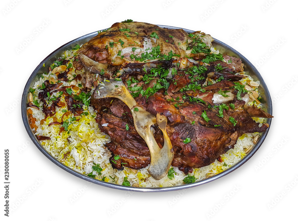 Mandi is a traditional dish from Yemen of meat, rice, and spices. It is ...