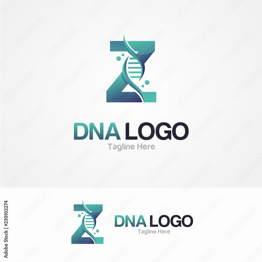 Dna Logo Vector
