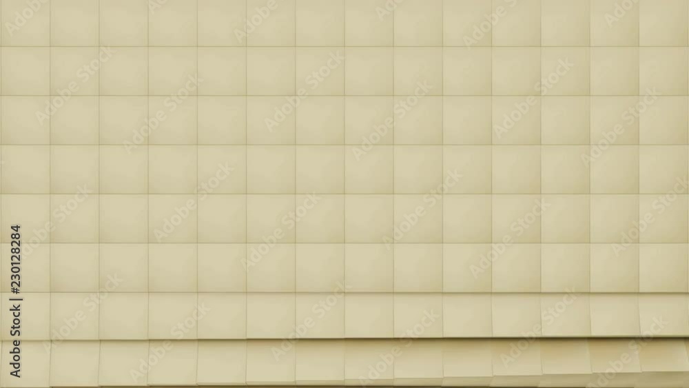 Stockvideo Modern abstract chrome surface loopable rotate wave. Metal ...