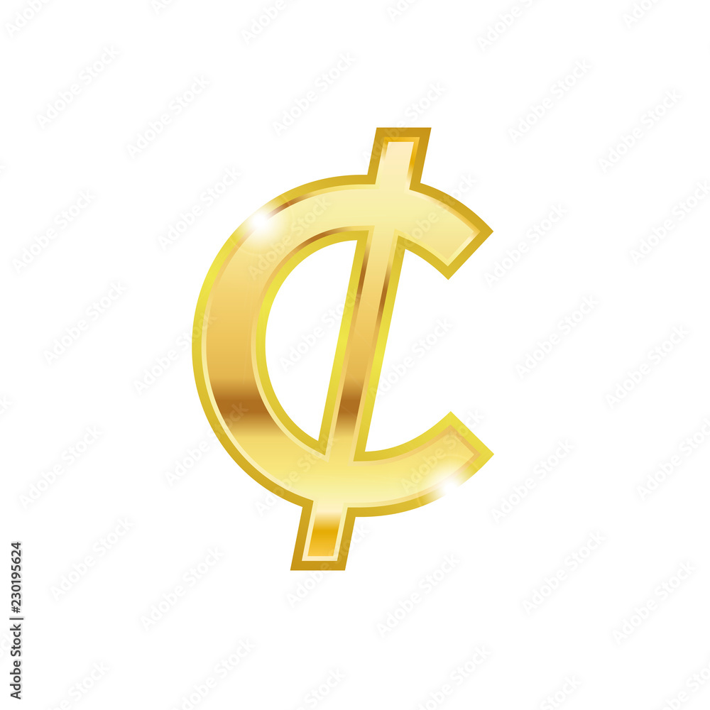 Cents Symbol Clip Art