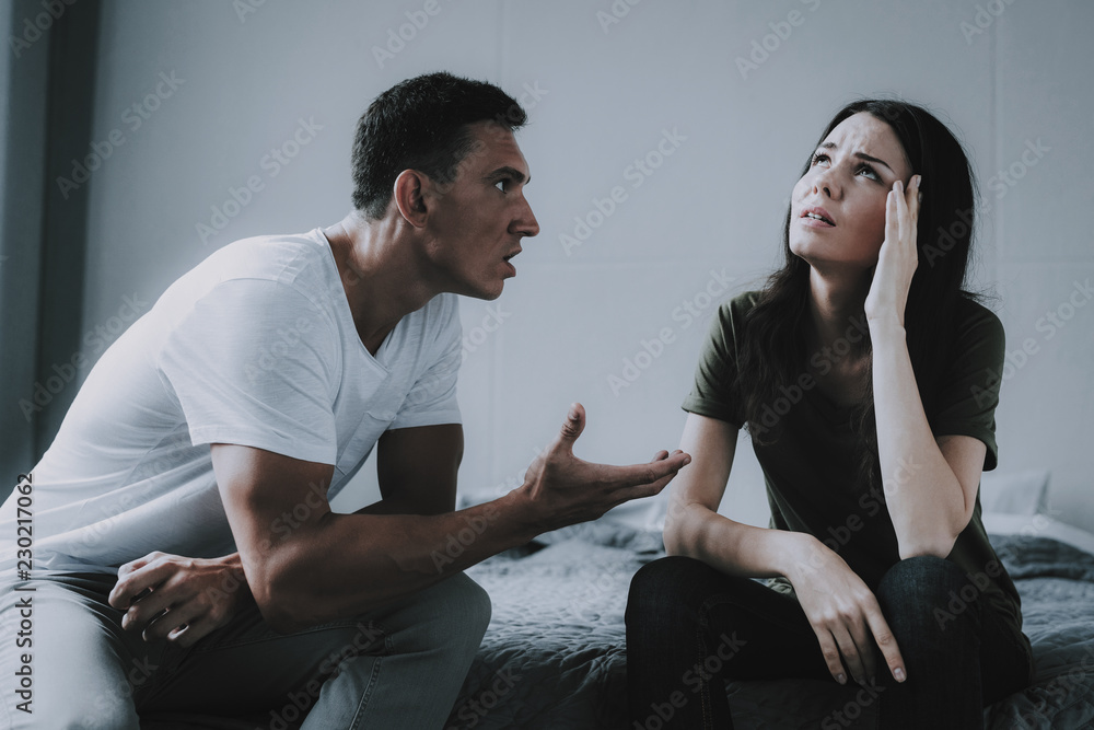 Married Couple Arguing