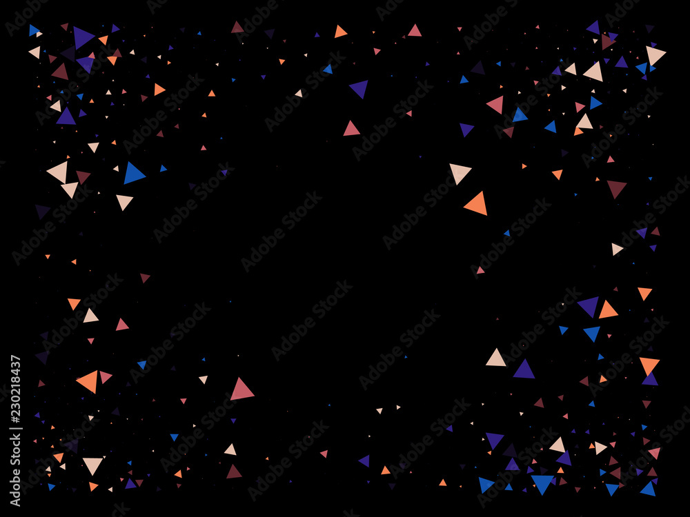 Bang, Blast, Moved Particles, Vector Explosion Border. Broken Glass ...