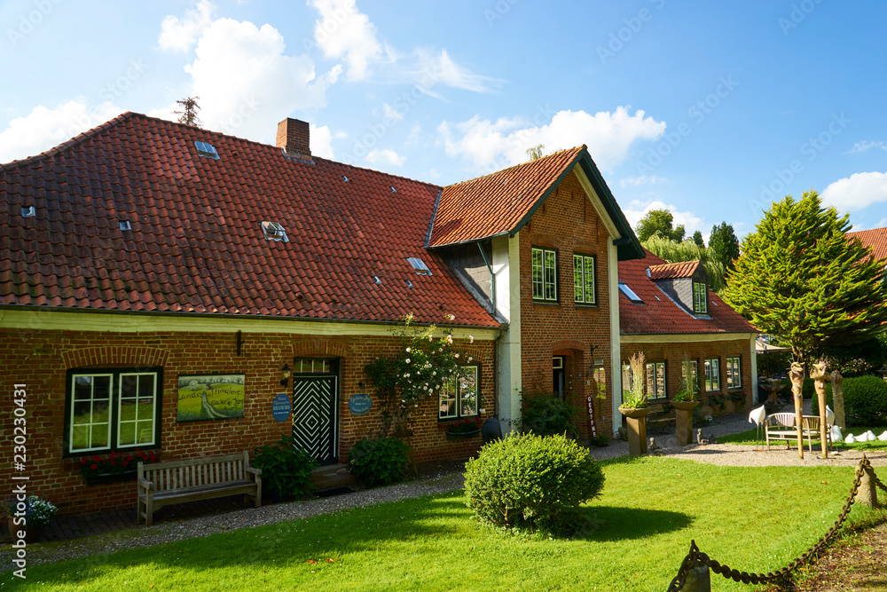 Schloss und Gut Panker in Panker, Kreis Plön, Probstei, Schleswig ...