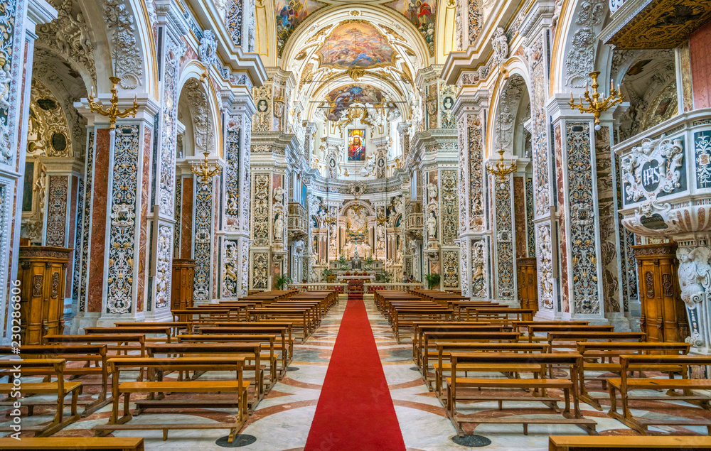 Baroque Church Interior