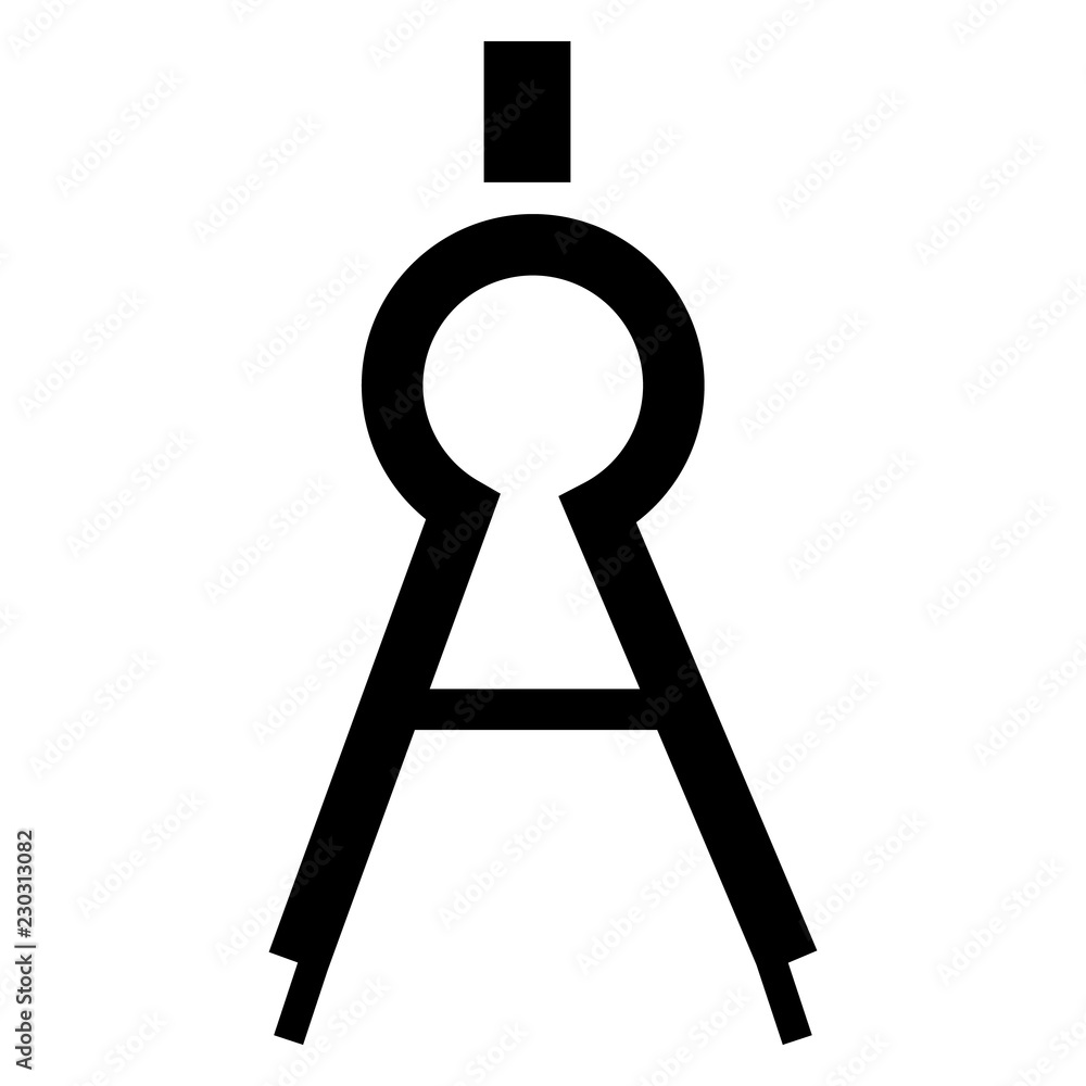 Compass Tool Vector