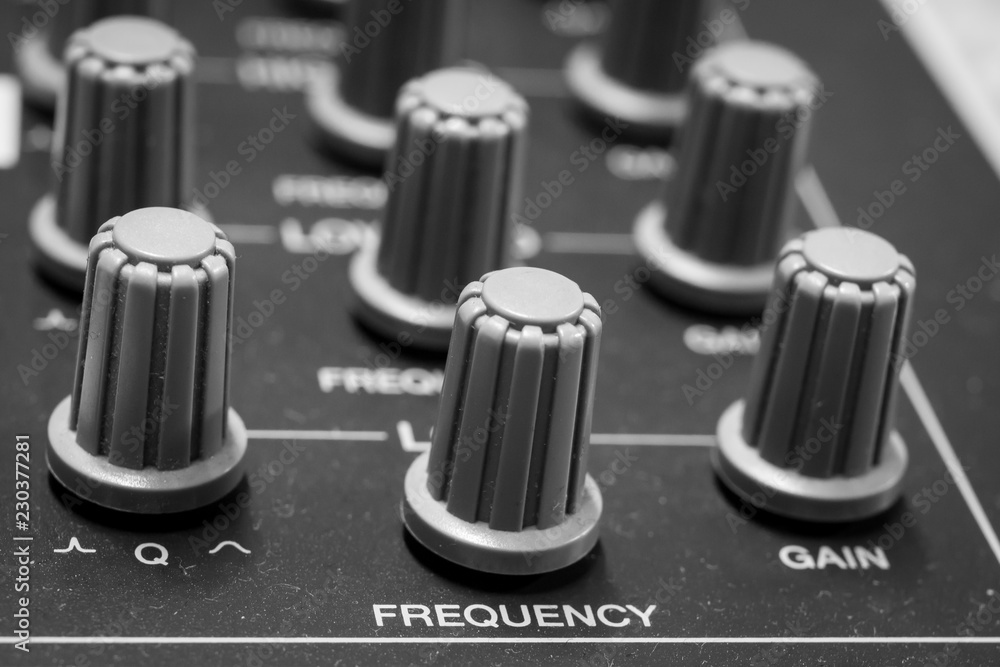 Digital Audio Mixing encoder Stock Photo | Adobe Stock