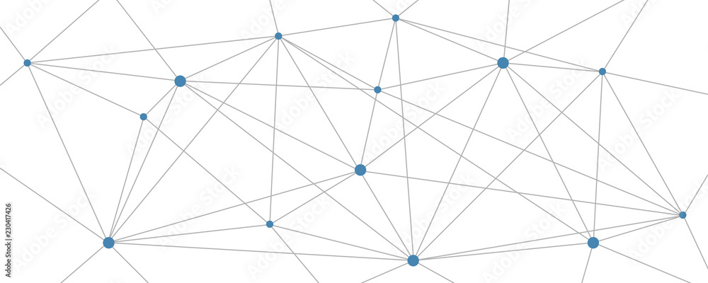 digital network structure on white background Stock Vector | Adobe Stock