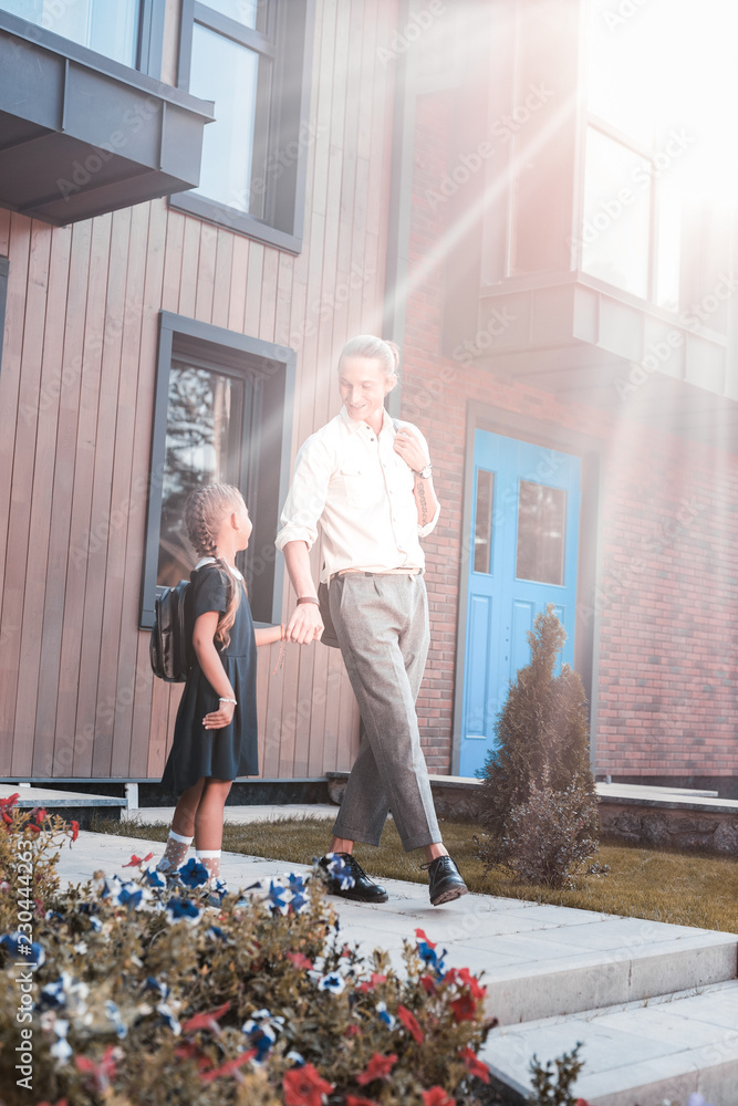 Man Leaving Home