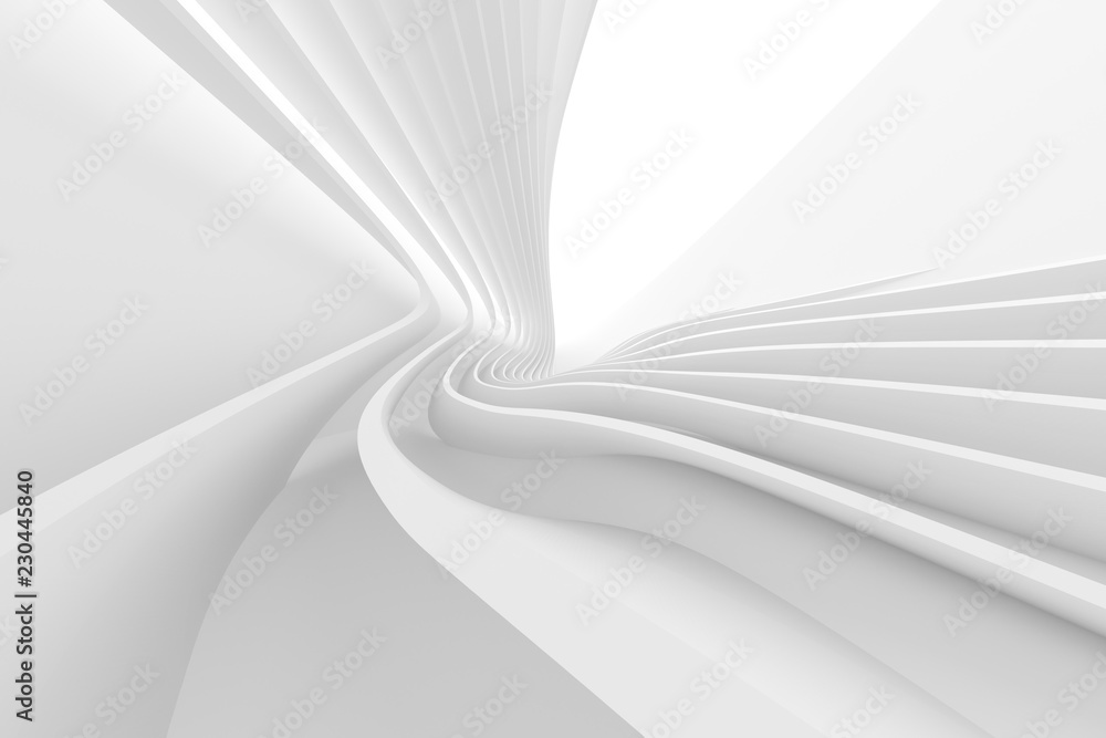 Abstract Minimal Exterior Design. Creative Architectural Concept Stock ...