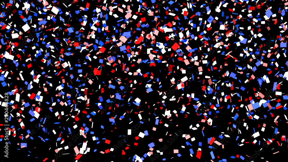 Confetti Overlay Stock Template | Adobe Stock