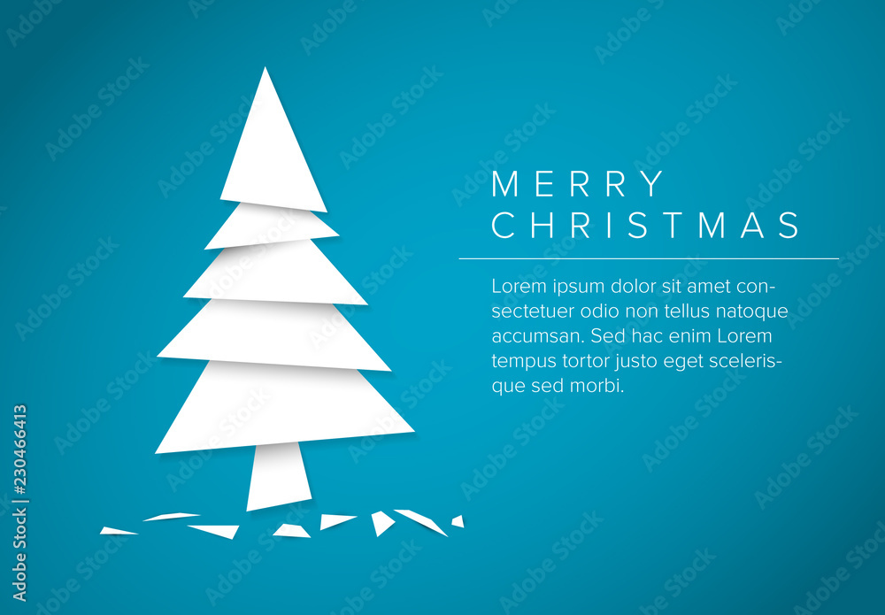 Christmas Card Layout Stock Template | Adobe Stock
